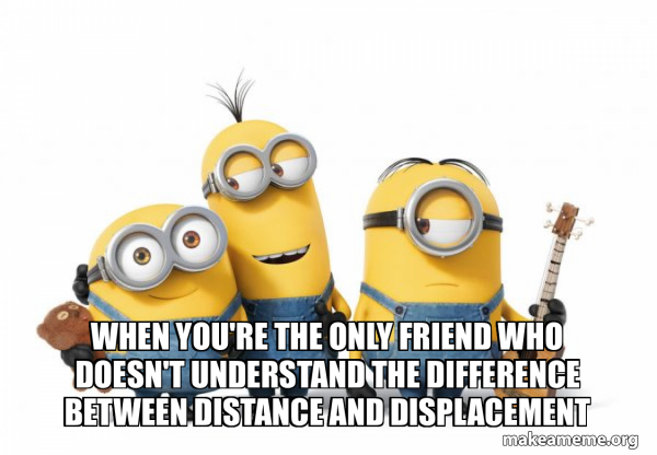 When you're the only friend who doesn't understand the difference ...