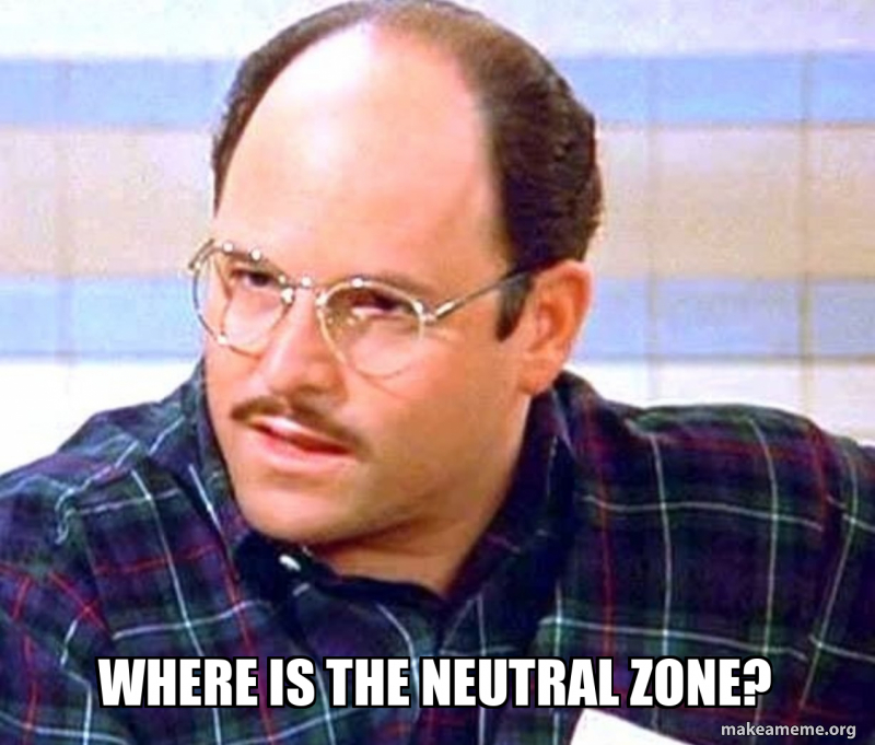Where is the neutral zone? Meme Generator