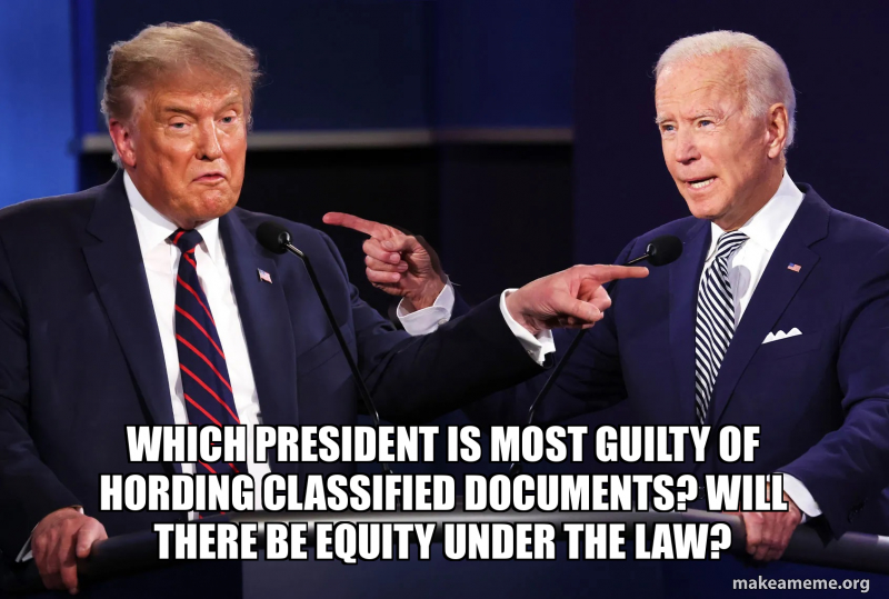 Which president is most guilty of hording classified documents? Will ...
