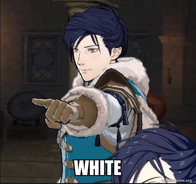 WHITE Meme Generator