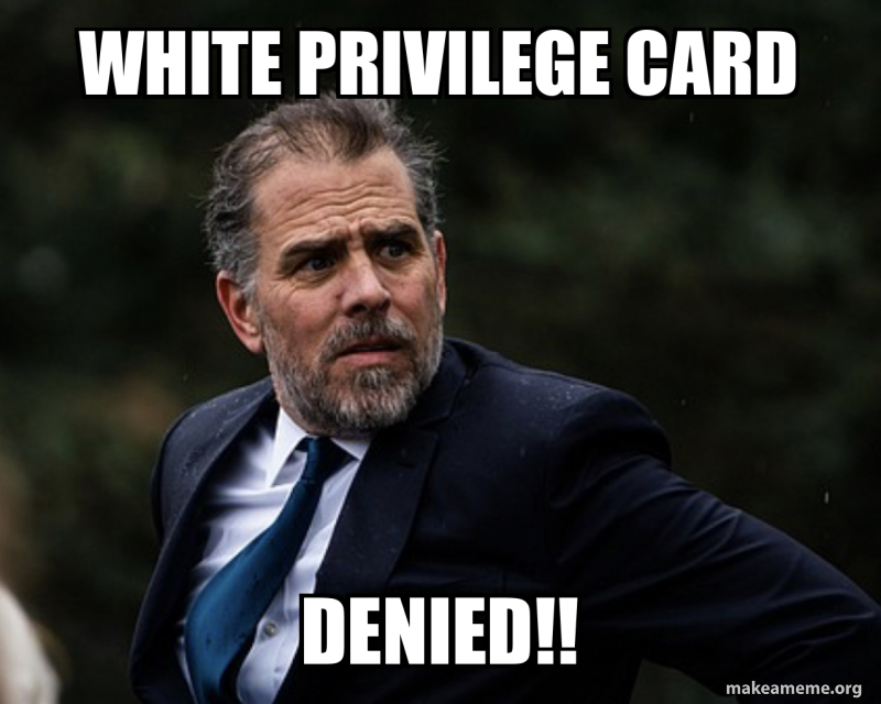 White PRIVILEGE card Denied!! Meme Generator