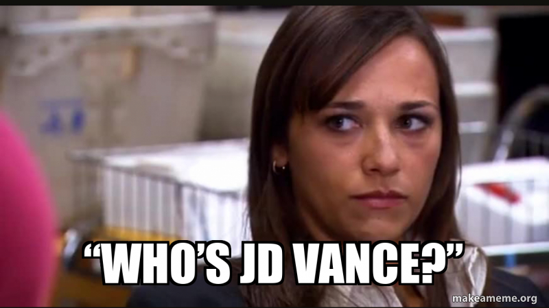 “Who’s JD vance?” Meme Generator