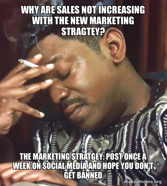 Why are Sales not increasing with the new marketing stragtey? The ...
