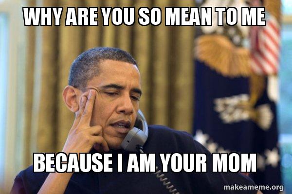 Why Are You So Mean Meme