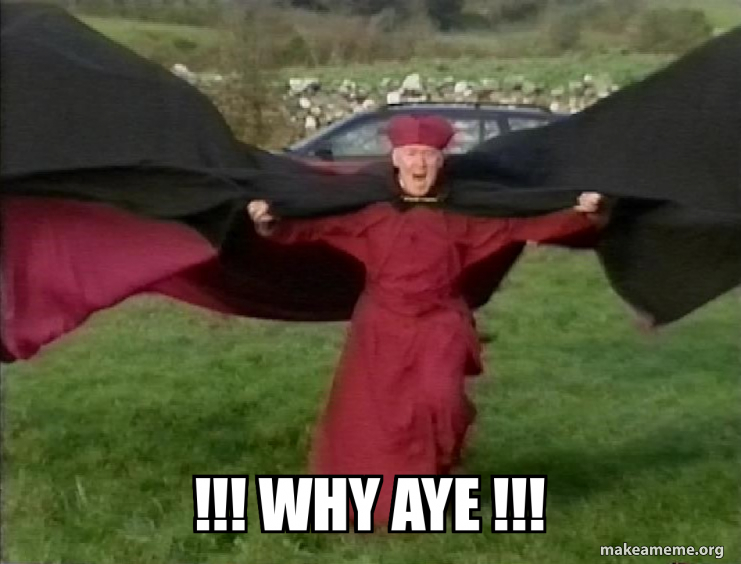 why aye !!! Meme Generator