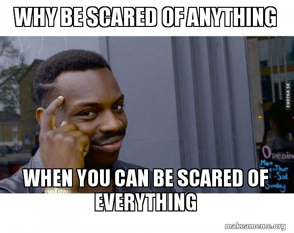 Scared Black Guy Meme