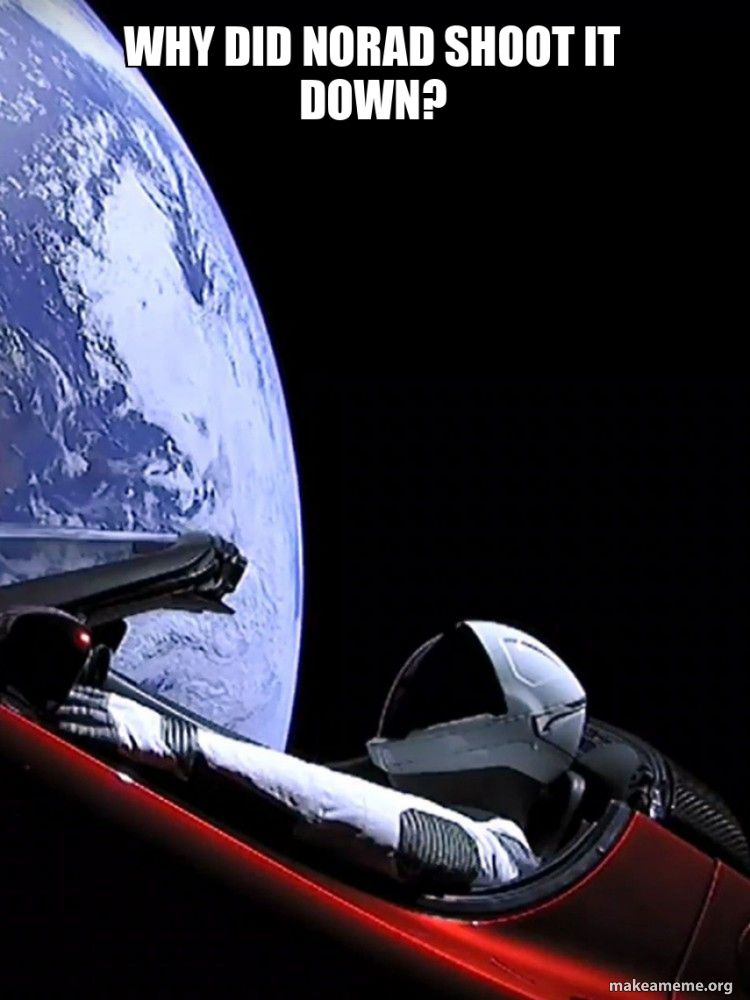 Why did norad shoot it down? Meme Generator