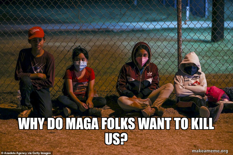 why do maga folks want to kill us? Meme Generator