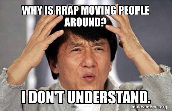 Why is RRAP moving people around? I don't understand. - Jackie Chan Why ...