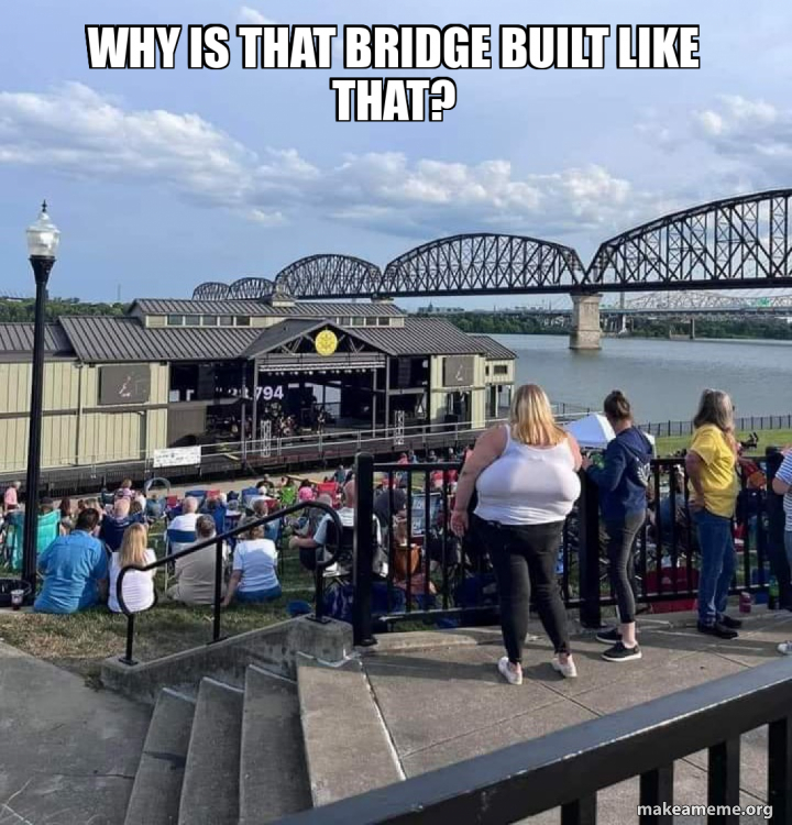 Why is that bridge built like that? Meme Generator
