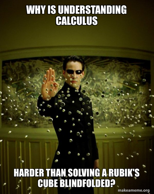 Why is understanding calculus harder than solving a Rubik's Cube ...