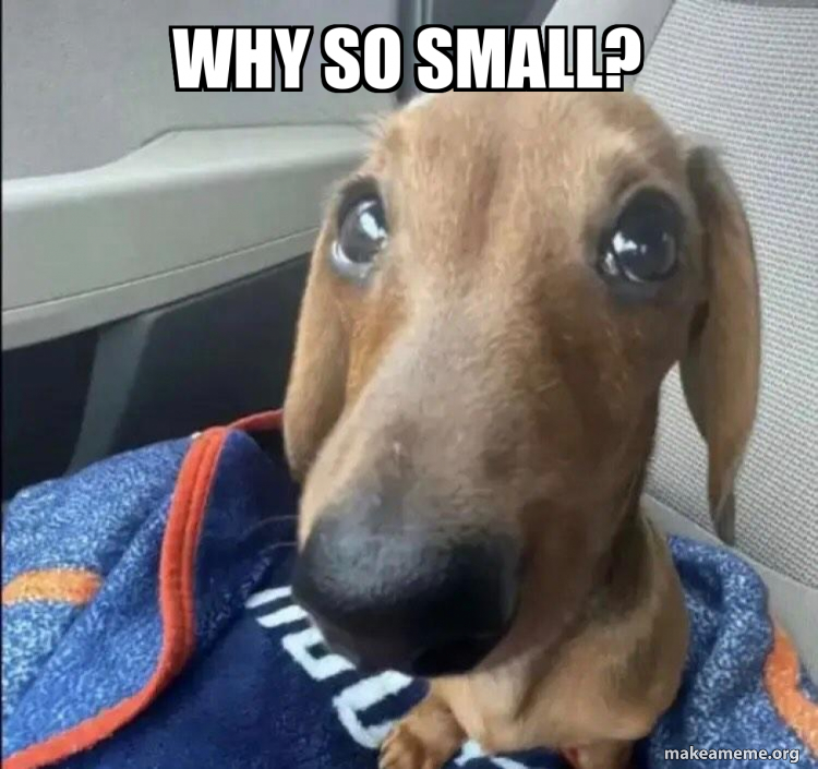 Why so small? Meme Generator