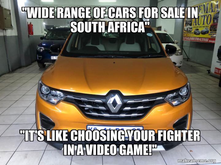 "Wide Range of Cars for Sale in South Africa" "It's like choosing your ...