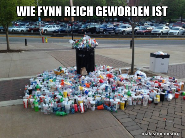 wie fynn reich geworden ist - Canadian Football Fans meme Meme Generator