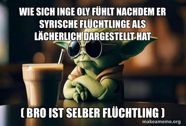 Wie sich Inge Oly fühlt nachdem er Syrische Flüchtlinge als lächerlich ...