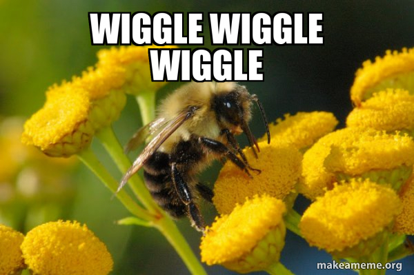 wiggle wiggle wiggle - Good Guy Bee Meme Generator
