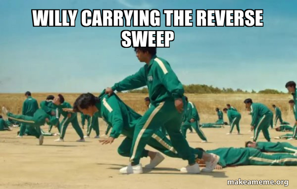 Willy carrying the reverse sweep - Squid Game Ali Holding Seong Meme ...