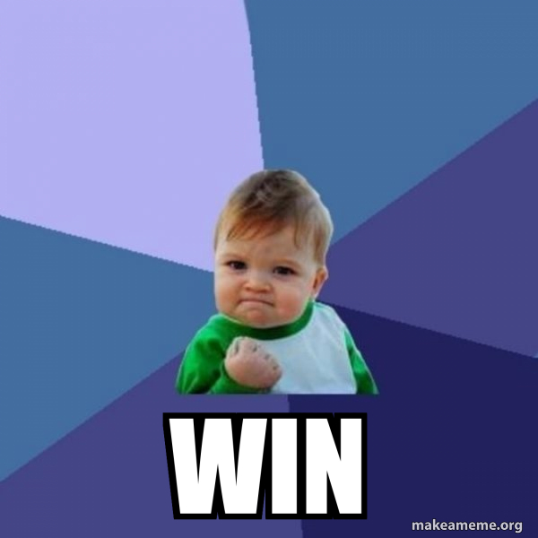 Win - Success Kid Meme Generator