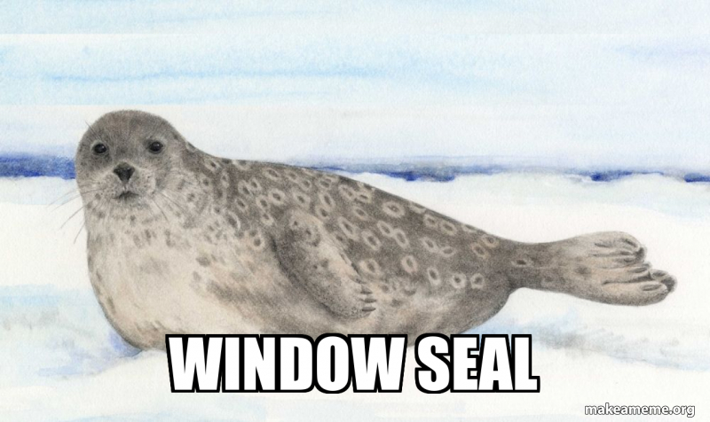 Window seal Meme Generator