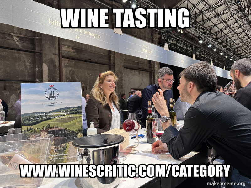Wine Tasting www.winescritic.com/category Meme Generator