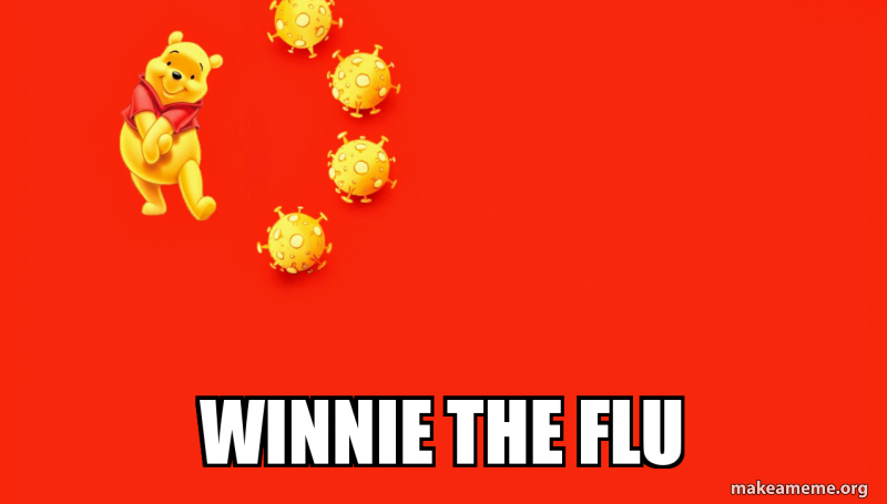 Winnie The Flu Meme Generator