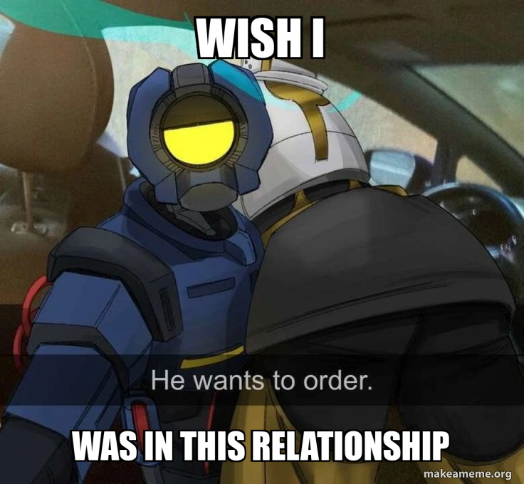Wish i Was in this relationship Meme Generator
