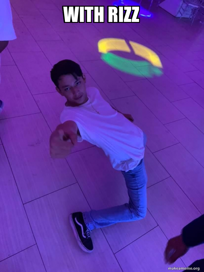 With rizz Meme Generator