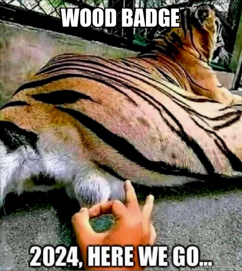 Wood Badge Meme Generator