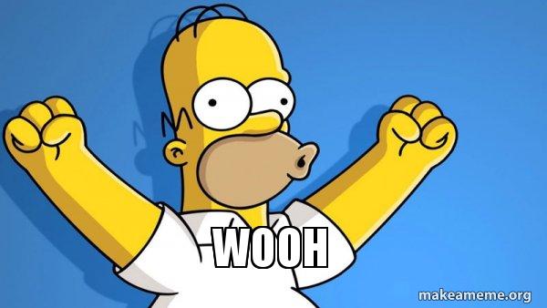 wooh - Happy Homer Meme Generator