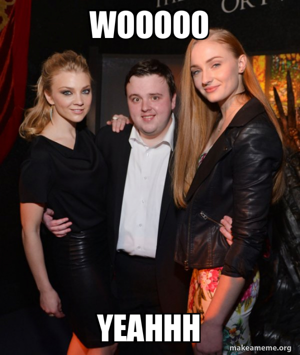 wooooo yeahhh - Good Luck John Meme Generator