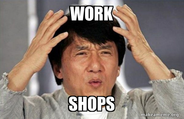 WORK SHOPS - Jackie Chan Why? Meme Generator