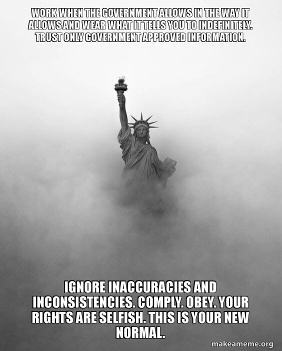 work when the government allows in the way it allows and wear what it ...