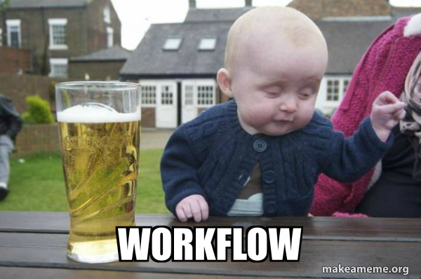 workflow - Drunk Baby Meme Generator