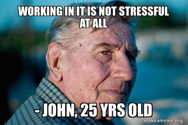 working in IT is not stressful at all - john, 25 yrs old - Marriage ...