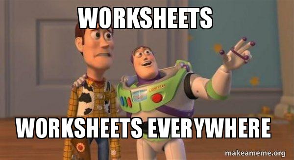 Worksheets Worksheets Everywhere - Buzz and Woody (Toy Story) Meme Meme ...