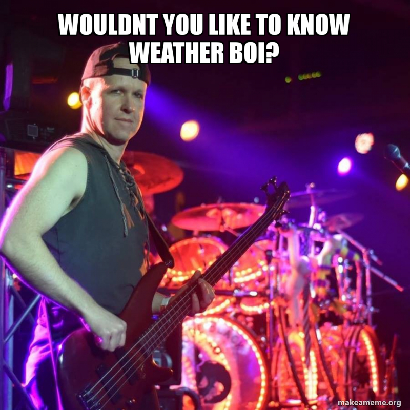 Wouldnt you like to know wEather boI? Meme Generator
