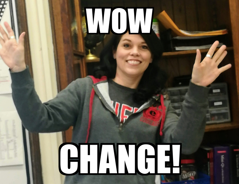 Wow Change! Meme Generator