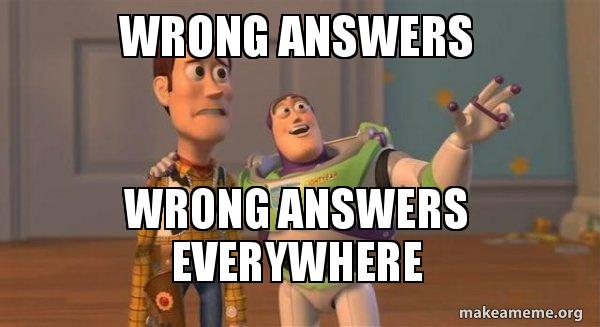 Wrong Answer Memes Wrong Answer Fohead By Sweethome Sound Effect