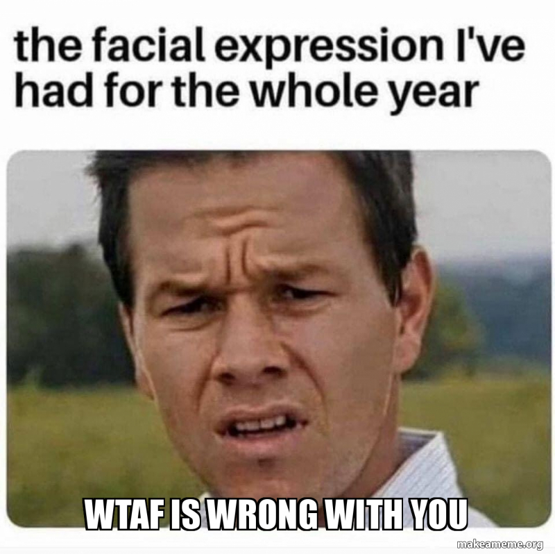 WTAF is wrong wIth you Meme Generator