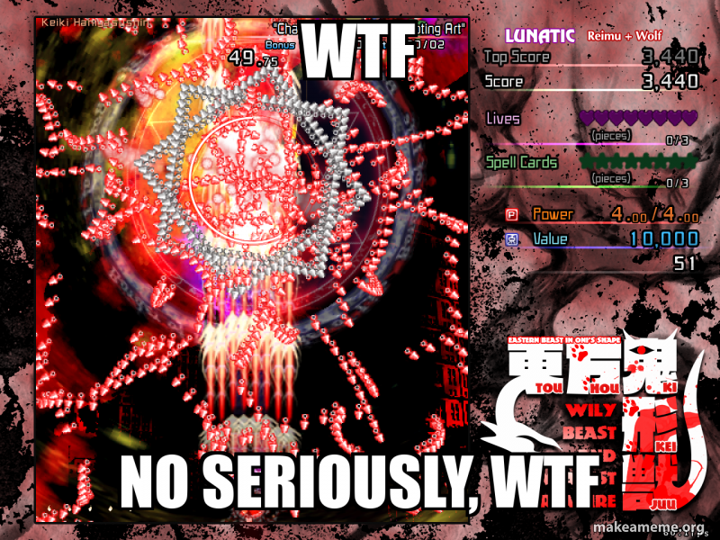 WTF No Seriously, WTF Meme Generator