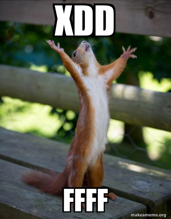 Xdd Ffff - Happy Squirrel Meme Generator