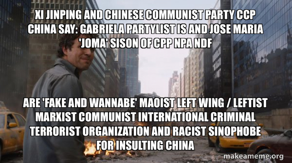 Xi Jinping and Chinese Communist Party CCP China say: Gabriela ...