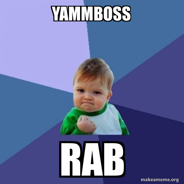 yammboss rab - Success Kid Meme Generator