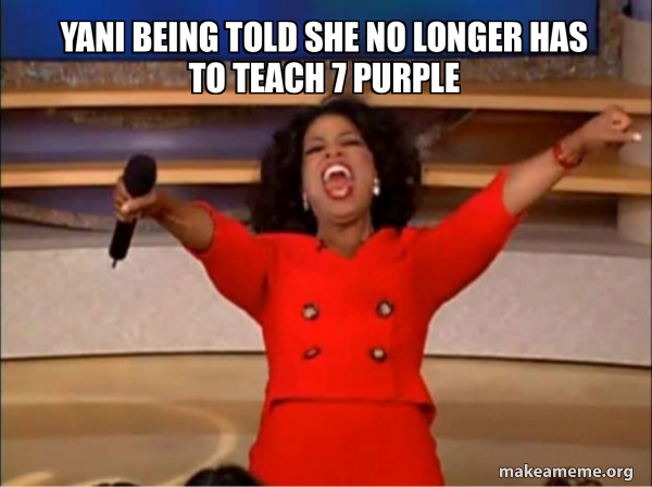 Yani being told she no longer has to teach 7 Purple - Oprah Winfrey ...