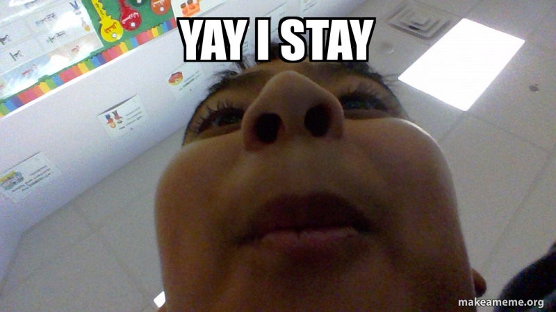 Yay i stay Meme Generator