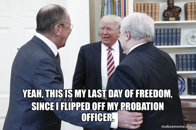 yeah, this is my last day of freedom, since i flipped off my probation ...