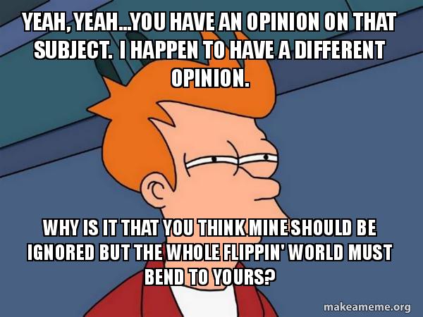 Different Opinion Memes