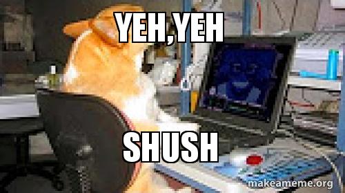 YEH,YEH SHUSH Meme Generator