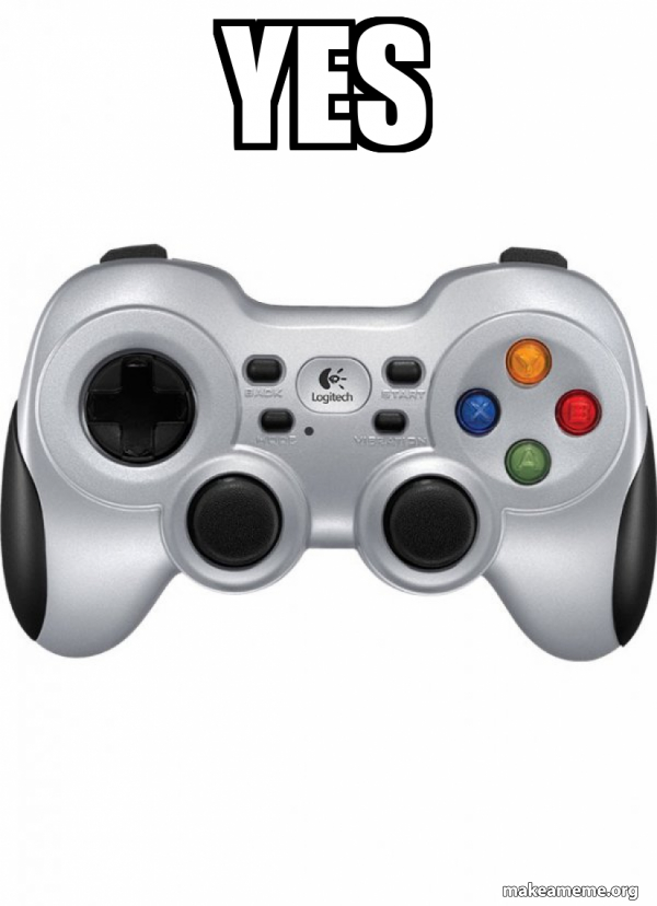 Yes - submarine game controller Meme Generator