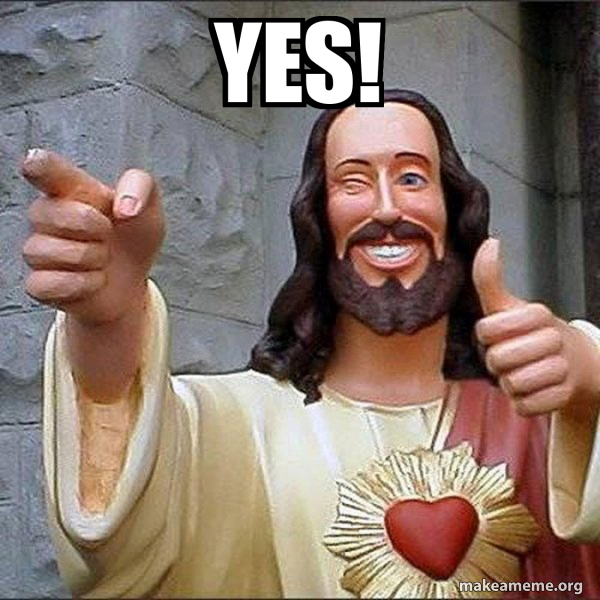 YES! - Cool Jesus Meme Generator